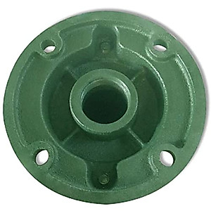 vidaXL Garden Water Pump with Stand Cast Iron Green Backyard Pond Outdoor