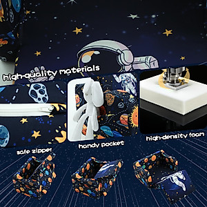 Folding Kids Couch, Foldable Chair Comfy for Toddlers 1-3, Toddler Couch Fold Out Couch 2-in-1 Sofa Bed for Playroom, Toddler Lounge Chair for Boys & Girls