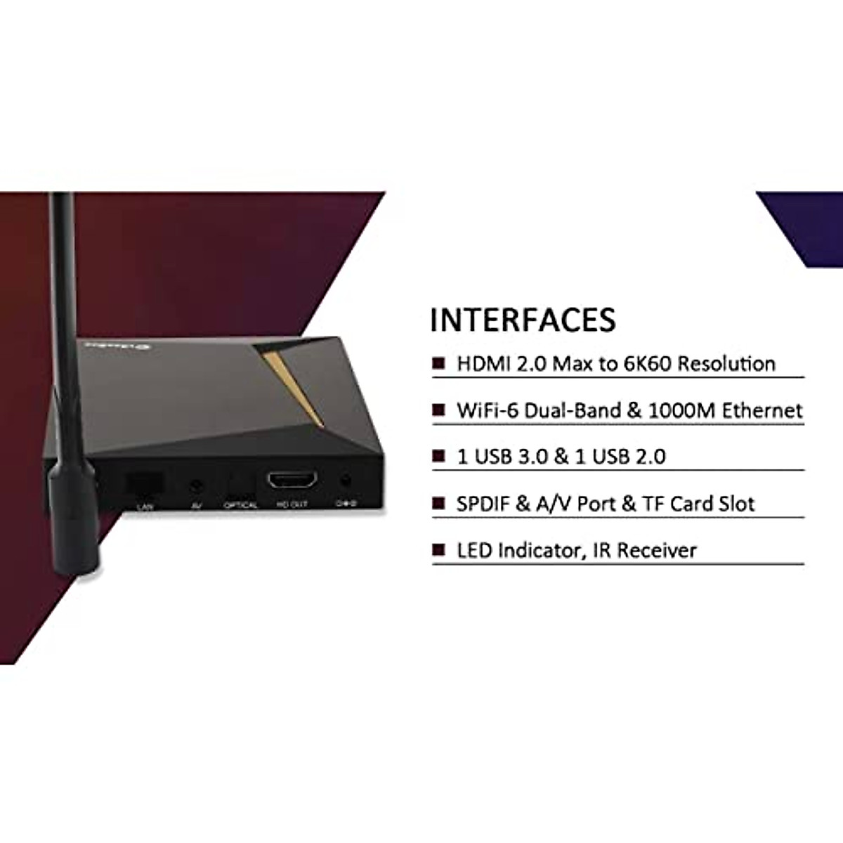 vSeeBox V1 Pro with Backlit 4GB RAM + 32GB ROM Free HIGH Speed 18GBPS HDMI 2.0/UPS 2nd Day Air®