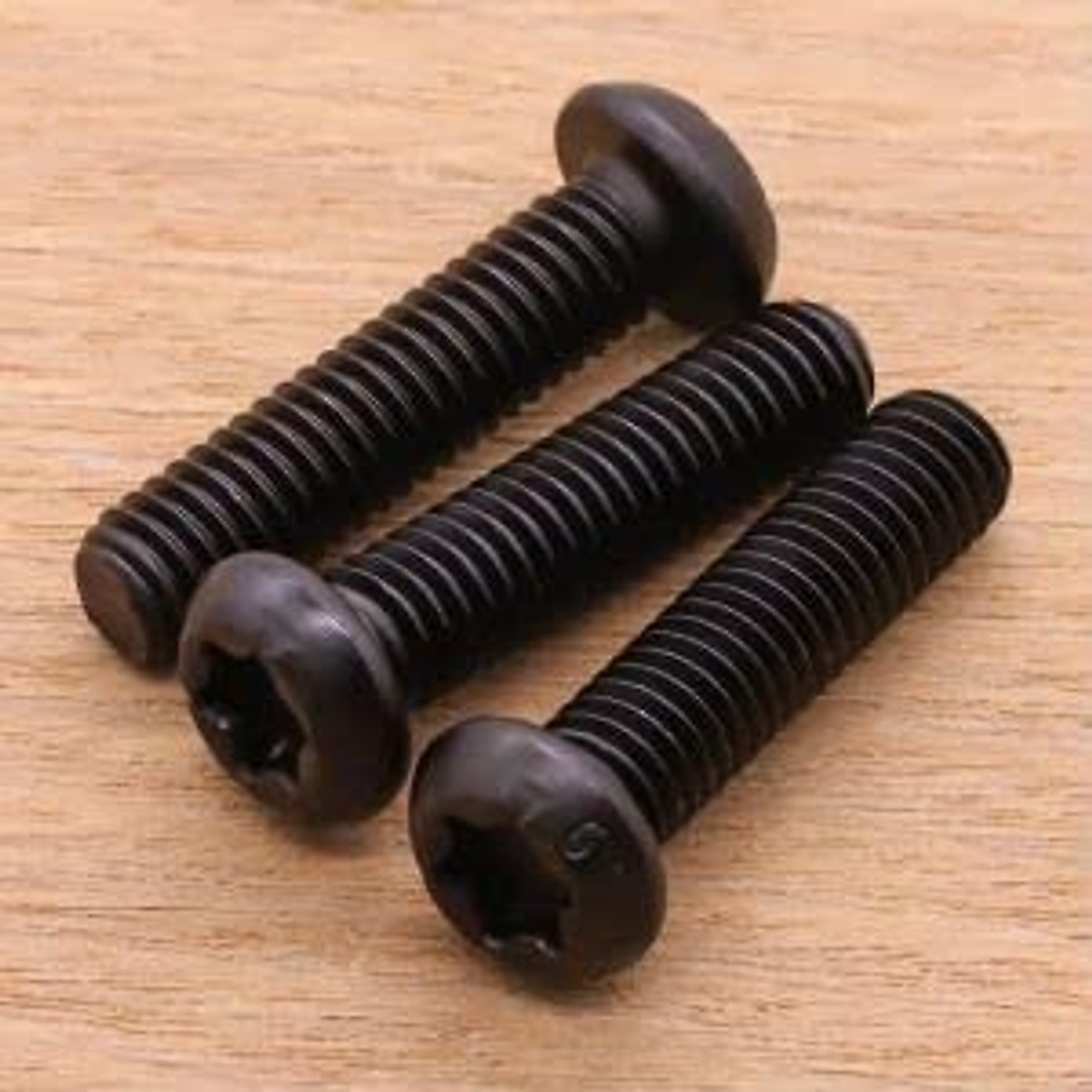 M6-1.0 x 35mm Button Head Torx Drive Machine Screws Bolts, Black Oxide Finish, 10.9 Grade Alloy Steel, Full Thread Coverage UNC, Pack of 30