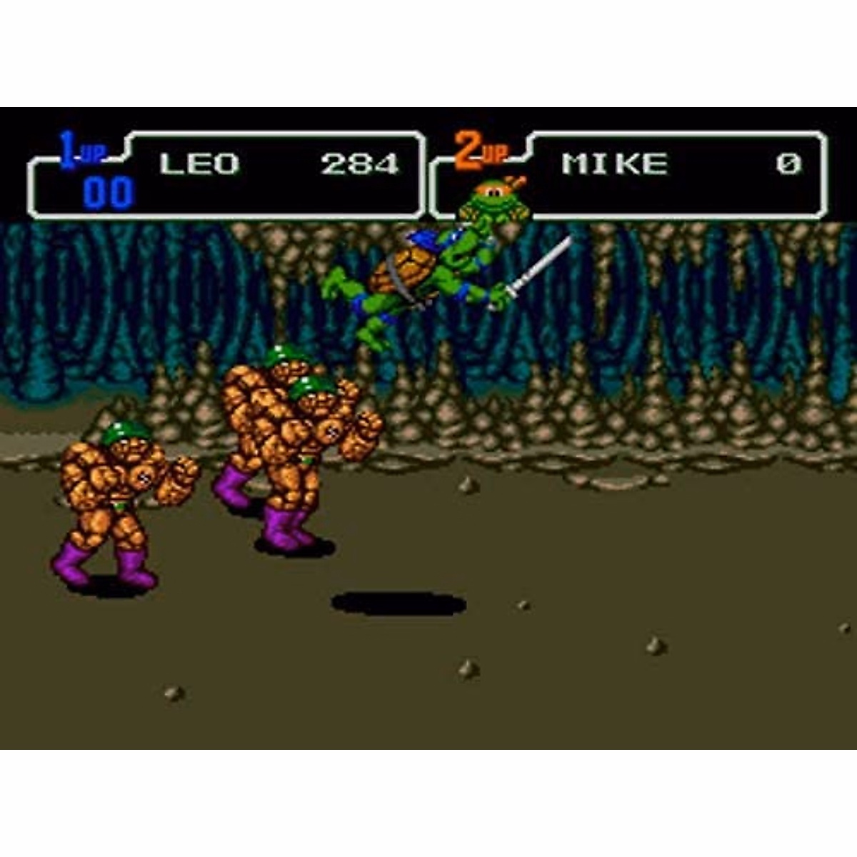 Teenage Mutant Ninja Turtles: The Hyperstone Heist – (Sega Genesis / MegaDrive) – Reproduction Video Game Cartridge with Box and Manual