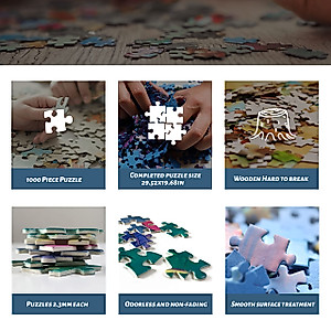 Turani 300 Piece Wooden Puzzles for Adults 300 Piece Jigsaw Puzzles 300 Pieces for Adults Jigsaw Puzzle Series Puzzles 300 Piece Puzzle(Wooden Puzzle)