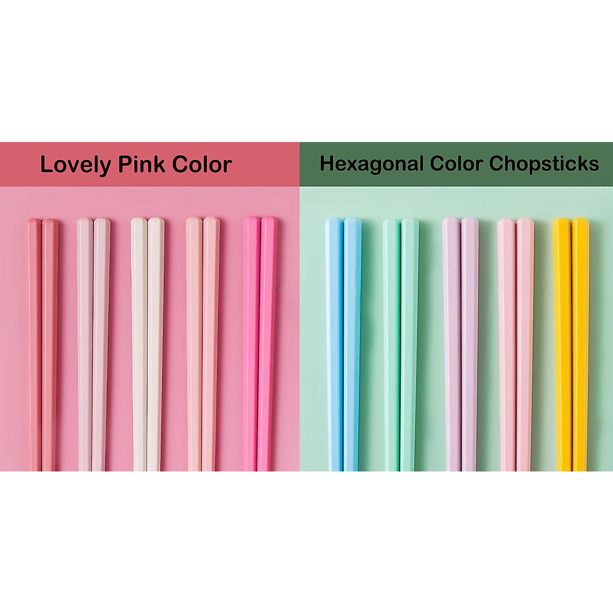 10 Pairs Reusable Chopstick Helpers Dishwasher Safe Training Chop sticks Adult Practice Chopsticks Beginners Right Left Handed Chinese Sticks Learning Chopsticks Holder with Clip Trainer