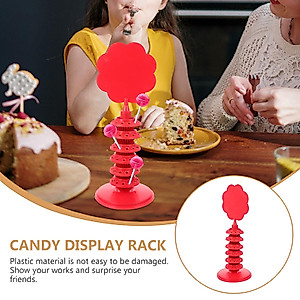 Candy Display Stand Household Lollipop Stand Simple Lollipop Holder Lollipop Rack Lollipops Display Holder Lollipop Party Display Supermarket Lollipop Holder Display Shelf