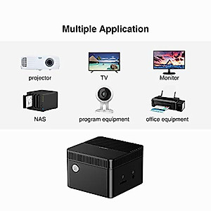 CHUWI LarkBox Pro Mini PC, Intel J4125, Smallest Windows 10 4K Desktop Computer with 6GB RAM / 128GB eMMC, Support BT 5.1, Dual WiFi, 4K, Linux