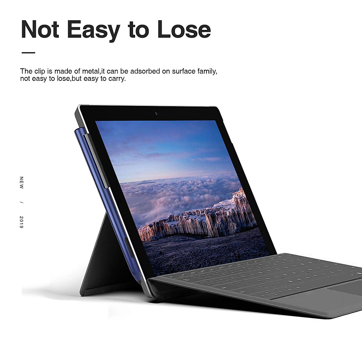 Surface Pen, Skymirror Microsoft Pen Compatible with Surface Pro 9/8/7+/X/7/6/5/4/3, Surface Book 3/2/1, Surface Go, Surface Laptop, Surface Go Laptop with high Pressure Sensitivity (Blue)