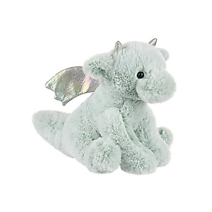 Apricot Lamb Toys Plush Green Plush Dragon Dinosaur Stuffed Animal Soft Cuddly Perfect for Child (Green Plush Dragon, 8 Inches)