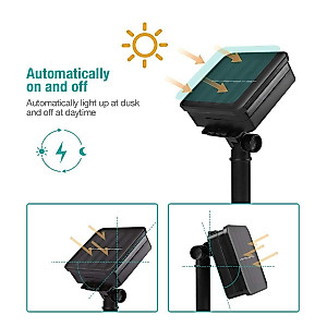 WONFAST Solar Flower Lights,Waterproof 23ft/7M 50LED Peach Blossom Flower Solar Fairy Decorative String Lights for Outdoor Gardens Homes Wedding Christmas Party Lighting Decorations (Pink)