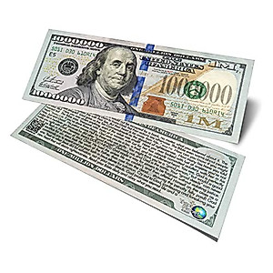 Franklin Million Dollar Bill Gospel Tract (Pack of 100, ESV)