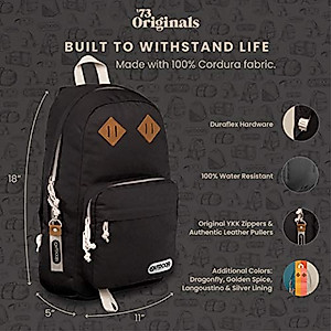 ’73 Originals Sierra Day Pack by Outdoor Products | Backpack for Women & Men | School + Travel Backpack with Laptop Sleeve