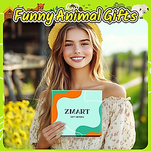 Zmart Funny Chicken Gifts for Women - Crazy Chicken Lady, Novelty Chicken Lover Socks for Mom