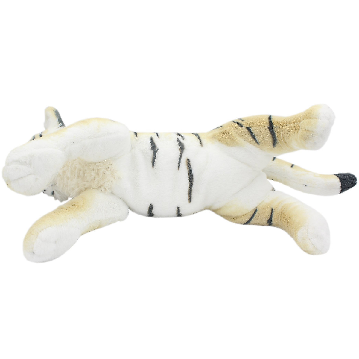 TAGLN The Jungle Animals Stuffed Plush Toys Tiger Leopard Panther Lioness Pillows (Brown Tiger, 16 Inch)