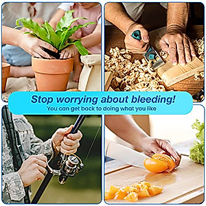 AllaQuix High Performance Stop Bleeding Gauze - Large (2"x2"Square) - (10-Pack) Professional-Grade First-Aid Hemostatic Gauze (Blood Clotting Bandage)