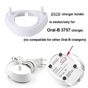 BSGB 6PCS Plastic Travel Electric Toothbrush Heads Cover Protective Cap Case for Oral-B Electric Replacement Tooth Brush Keep Germ Dust Away (Long)