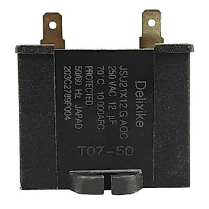 WR55X24064 AP6031641 PS11764031 Refrigerator Run Capacitor 12uF Compatible with GE