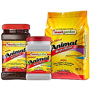 I Must Garden Deer, Rabbit and Groundhog Repellent: All-Weather Granular Formula – 5 lb. Bag