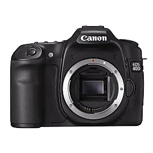 Canon EOS 40D Appareil photo numérique Reflex 10.1 Mpix Boîtier nu Noir