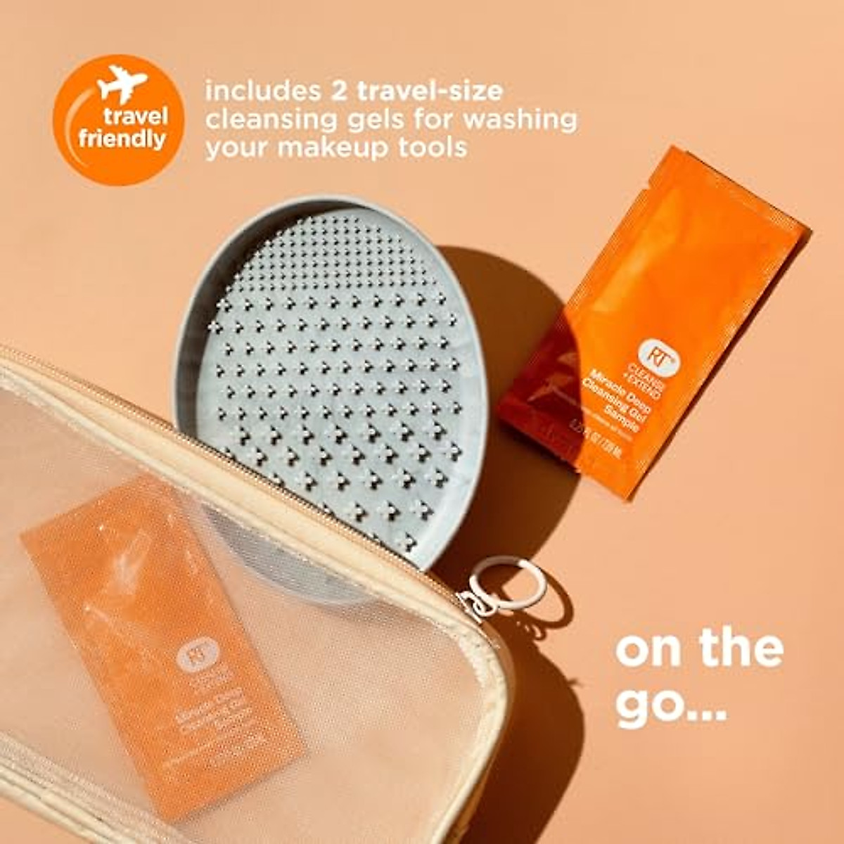 Real Techniques Miracle Brush Cleansing Palette, 1 Count