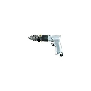 Ingersoll Rand 7803A 1/2" Pistol Grip Air Drill, Keyed Chuck, 500 RPM, 0.5 HP