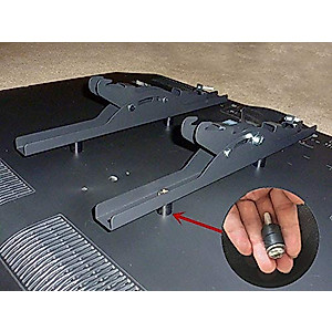 M8 Screws for Samsung TV M8x45mm TV Mounting Bolts Screws for Samsung TV with 25mm Long Spacers