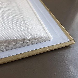 Photo Album Hold 100 Pockets,Kraft Paper Photo Album 5"x 7",Kid Photo Album Hold,Children's Pictures Album (Giraffe)