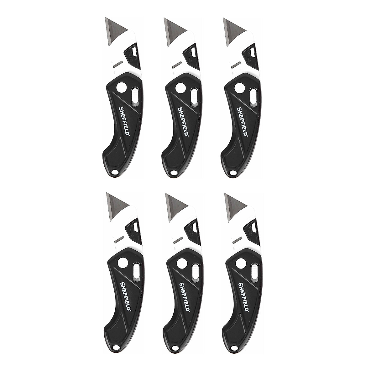 Sheffield 1282 Folding Utility Knife (Case of 6)