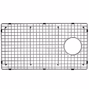 Serene Valley Sink Bottom Grid 26-15/16" X 14-1/16", Side Drain with Corner Radius 3/8",NDG2714S
