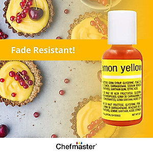 Chefmaster - Liqua-Gel Food Coloring - Fade Resistant Food Coloring - 12 Pack - Vibrant, Eye-Catching Colors, Easy-To-Blend Formula, Fade-Resistant