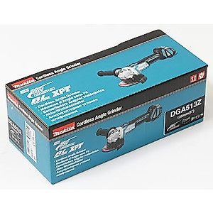 Makita DGA513Z 18V Li-Ion LXT Brushless 125mm Angle Grinder - Batteries And Charger Not Included