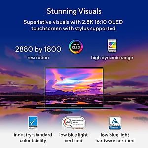 Asus ZenBook 14 14X OLED 14.5/inch QHD+(2880x1800)120HzTouchscreen(Intel 13th Gen i5-13500H(Beat i7-1250U),8GB RAM,512GB SSD)Business Laptop,NumberPad,Backlit,Webcam,IST HDMI,Win 11 Home Inkwell Gray