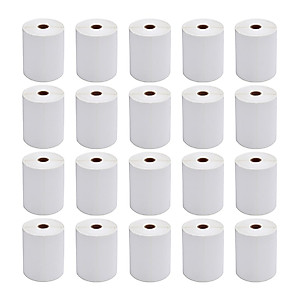 FungLam Thermal Labels 4x6 Direct Thermal Shipping Labels, 20 Rolls with 250 Labels/Roll, 1'' Core, Compatible Zebra 2844 ZP-450 ZP-500 ZP-505 Thermal Printer Label