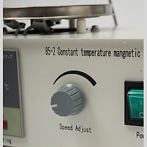 Electric Overhead Magnetic Stirrer Mixer Lab Stirrer with Digital Temperature Display High Accuracy Blender 0-2000 RPM 110V 250W