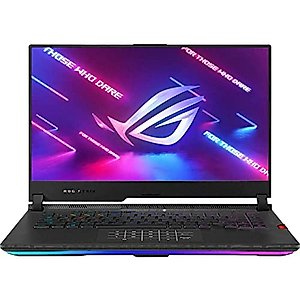 ASUS ROG Strix Scar 15 VR-Ready Gaming Laptop, 15.6”300Hz IPS FHD, AMD Ryzen 9 5900HX (4.60GHz 8 core), RGB Backlit KB, GeForce RTX 3080 (130W), Win 10, w/ Accessories (64GB RAM | 4TB PCIe SSD)