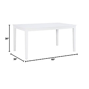 Powell Classic White Walker Dining Table