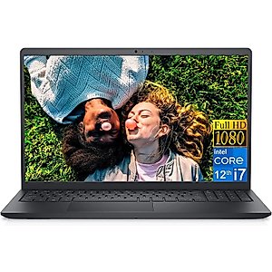 Dell 2023 Newest Inspiron 15 3520 Laptop, 15.6'' FHD Display, Intel Core i7-1255U (10 cores), 64GB RAM, 2TB SSD, Intel Iris Xe Graphics, USB Type-A, Wi-Fi 6, Webcam, Anti-Glare, Windows 11 Home