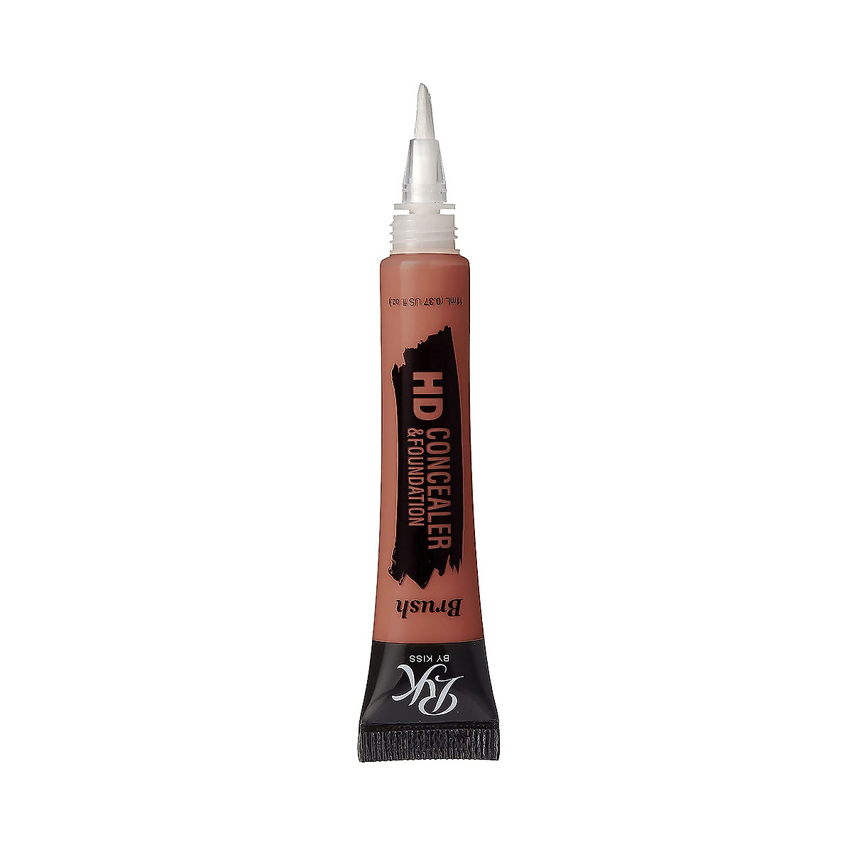 Ruby Kisses HD Concealer & Foundation Flawless Full Cover Brush Face Makeup (Orange Corrector)