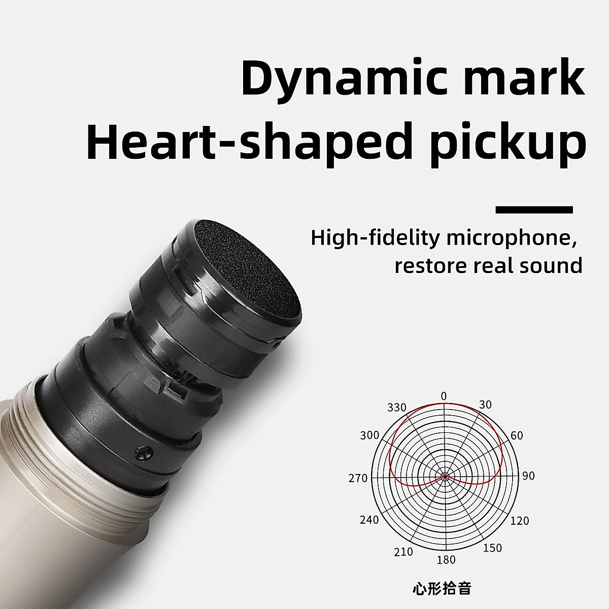 Professional 6 Channel Bluetooth USB Audio Mixer Mixing Console with 2 Handheld Wireless Microphone for Home Studio Recording DJ Network Live Karaoke - Depusheng GM6X