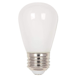 Westinghouse 5511500 1.2 (15-Watt Equivalent) S14 Frosted, E26 (Medium) Base LED Light Bulb,