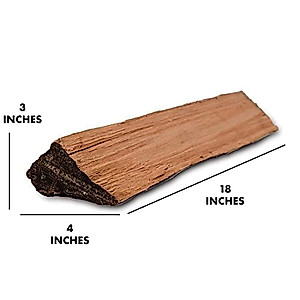 Firewood by Home and Country USA (50 LBS) - Hardwood, Firewood for Outdoor Fire Pits, Fireplaces, Wood Burning Stoves, and Campfires (w/Fire Starter)