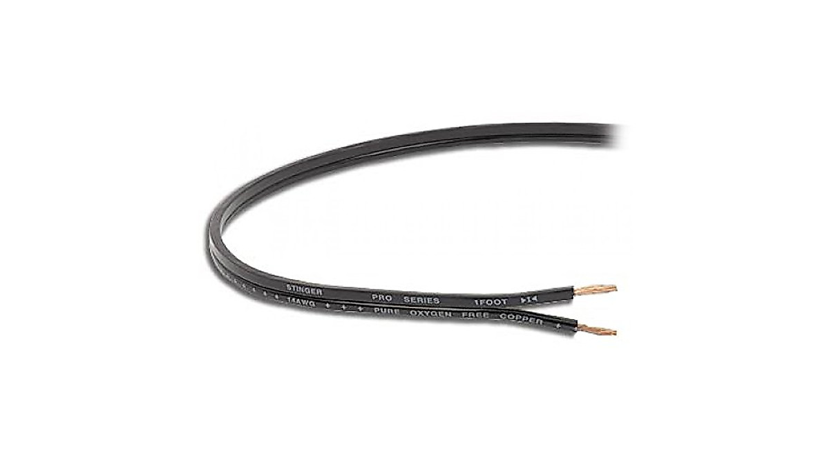Stinger PRO Series 16 Gauge Automotive Wire - 500 Feet in Black
