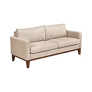 LifeStyle Solutions Derry Sofa, 70.4" W x 29.9" D x 32.7" H, Beige