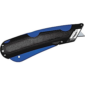 COSCO Box Cutter Knife w/Shielded Blade, Black/Blue (091524)