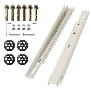 TAKTOPEAK Mini Split Mounting Brackets, Folded Wall Mount for Mini Split from 7000 BTU to 12000 BTU