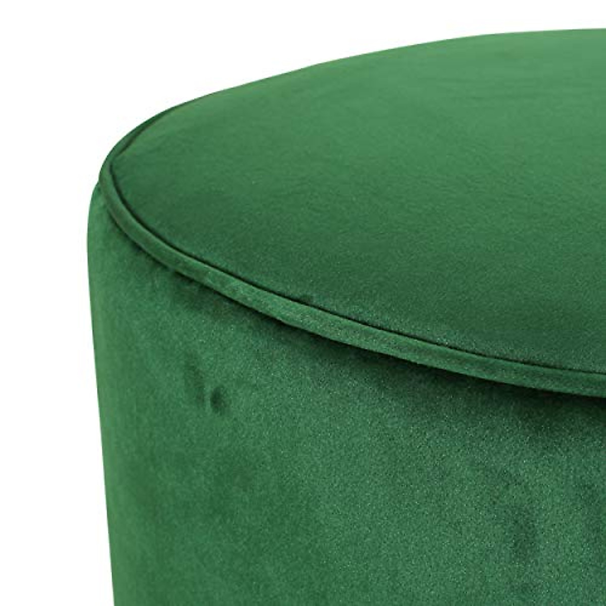 Christopher Knight Home Croton Ottoman, Emerald + Gunmetal