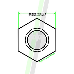 DPAccessories 100 Chrome 12x1.5 Closed End Bulge Acorn Lug Nuts - Cone Seat - 19mm Hex D3116-HT-2305/100