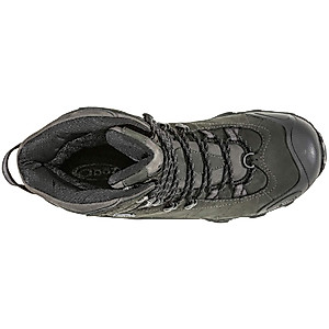 Oboz Bridger 10" Insulated B-DRY Hiking Boots - Men's Carbon Black 11.5