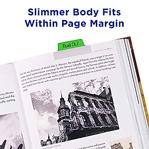 Avery 74769 Ultra Tabs, 2.5 x 1 Inch, 2-Side Writable, Pastel Blue/Pink/Purple/Green, 24 Repositionable Margin Tabs & Margin Ultra Tabs, 2.5" x 1", 2-Side Writable, Assorted Colors, 24 (74768)