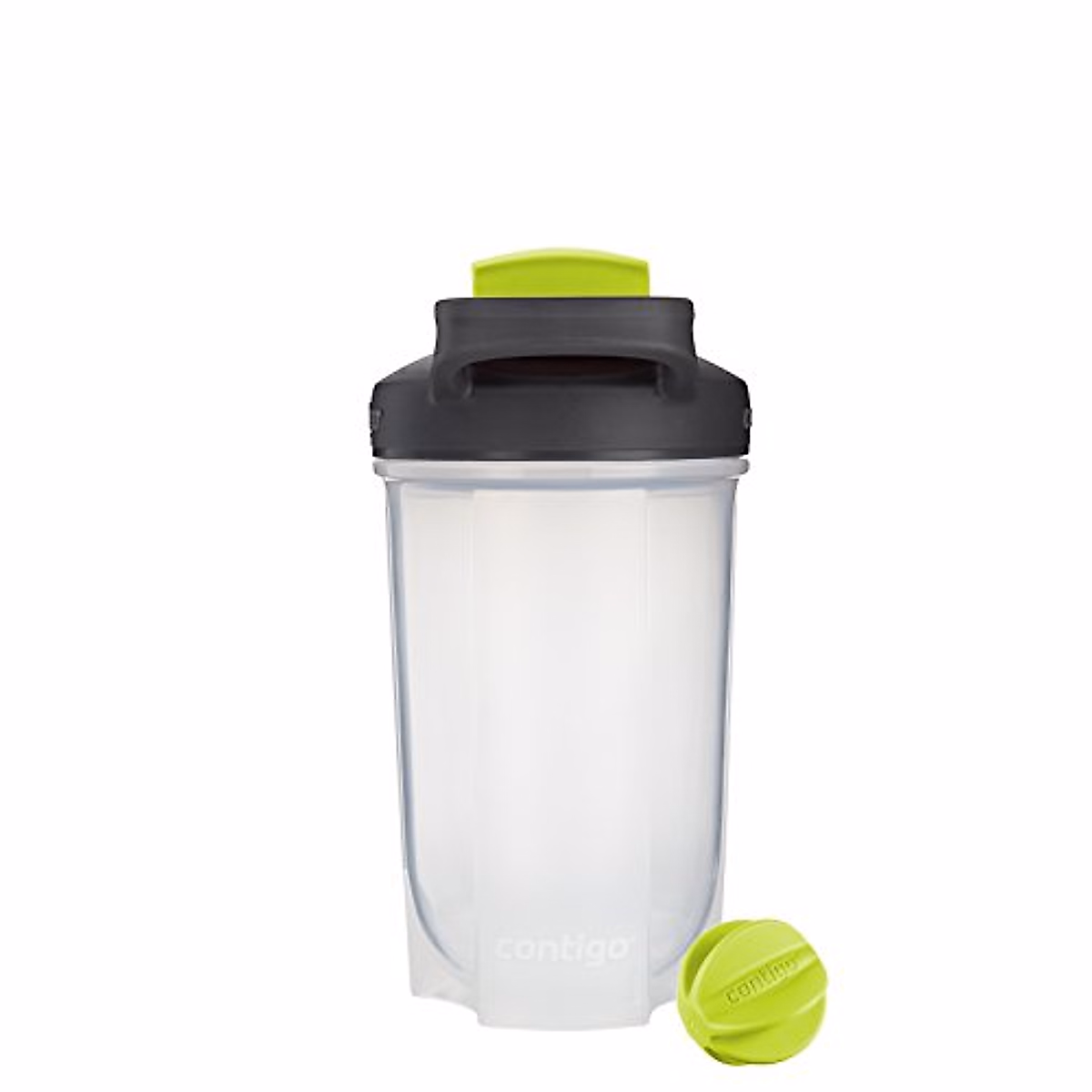 Contigo Shake & Go Fit Snap Lid Shaker Bottle, 20 oz., Electric Green