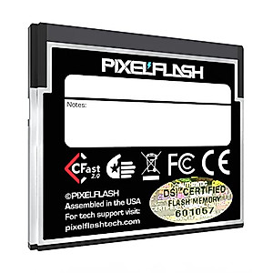 1TB PixelFlash CFast 2.0 Memory Card 3600X HyperCore 565MB/s SATA3 VPG180 CFast Card Compatible w/DSLR Cinematic Video & Photo cams Lab Tested-Certified Flash Memory 1024GB 2023 Model