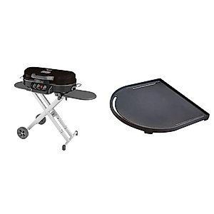 Coleman RoadTrip 285 Portable Propane Grill + Cast Iron Griddle